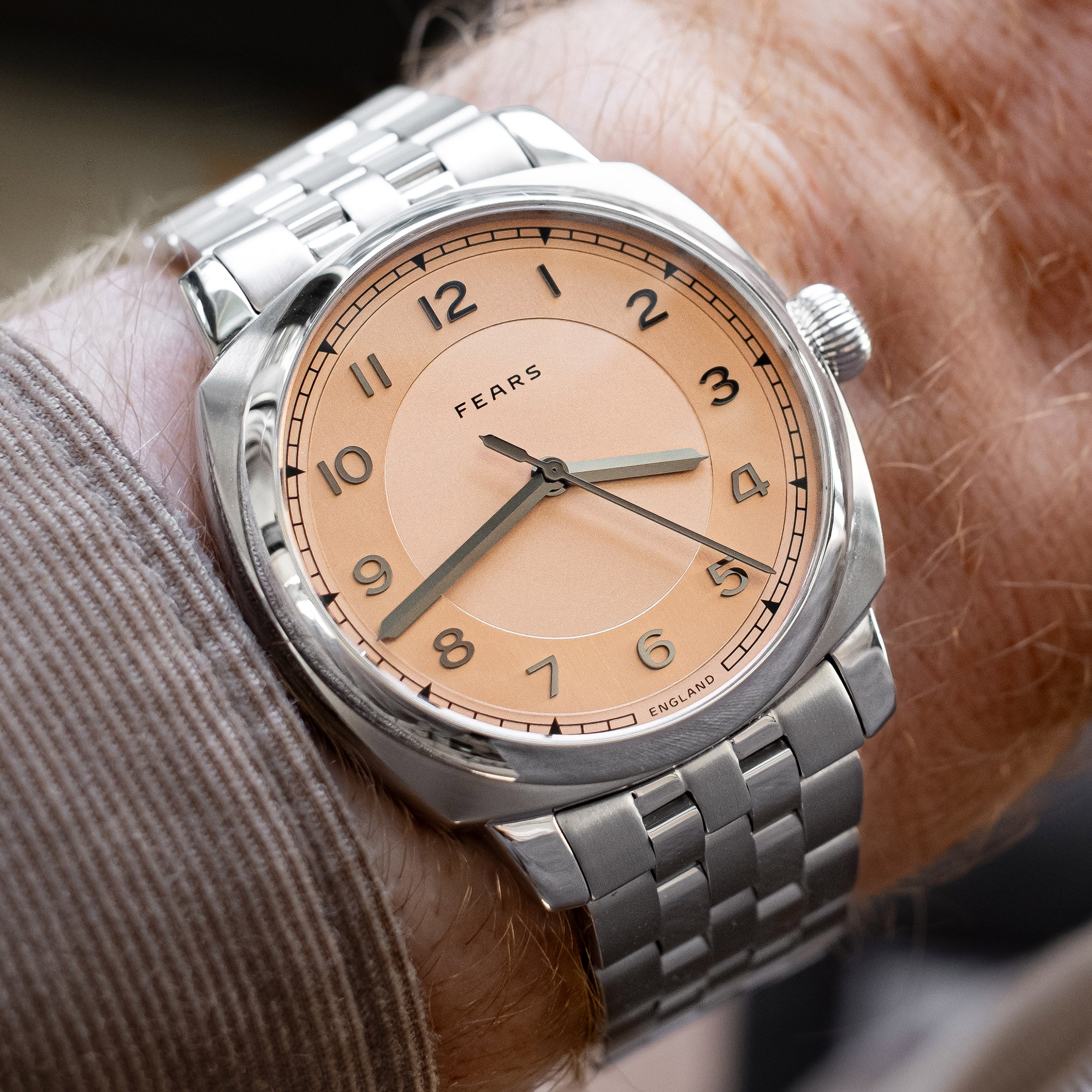 Fears Brunswick 40 - Copper Salmon – Fears Watch Company Limited