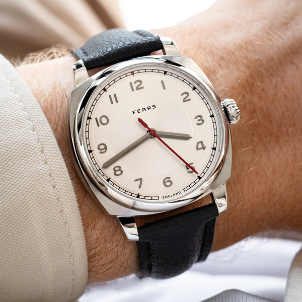 Fears Black Apple Leather Strap – Fears Watch Company Limited