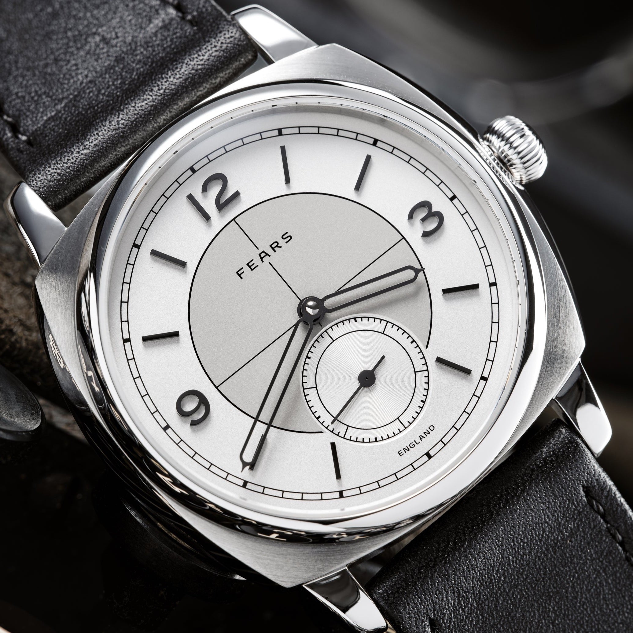 Fears Brunswick 38 Topper Edition 'Silver Sector' – Fears Watch Company ...