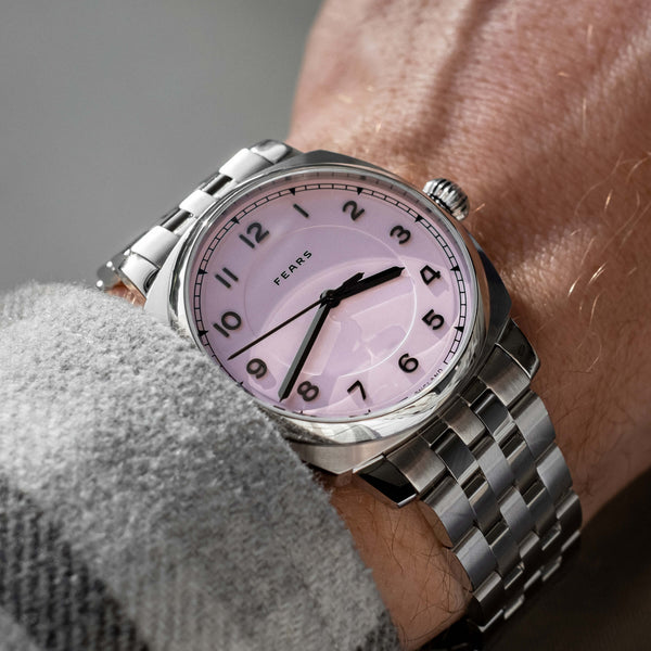 Fears Brunswick 40 - Flamingo Pink – Fears Watch Company Limited