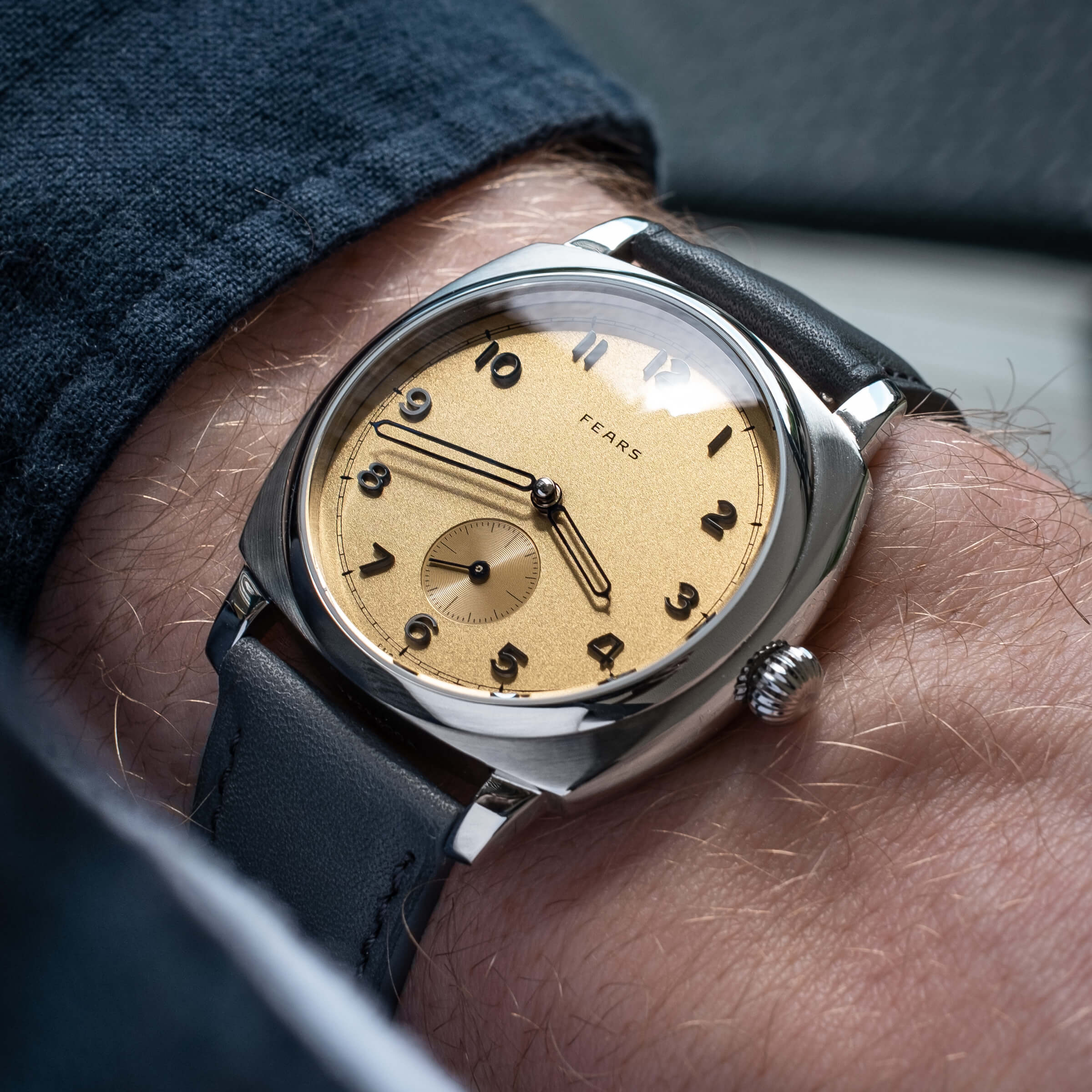 Fears Brunswick 38 - Champagne – Fears Watch Company Limited