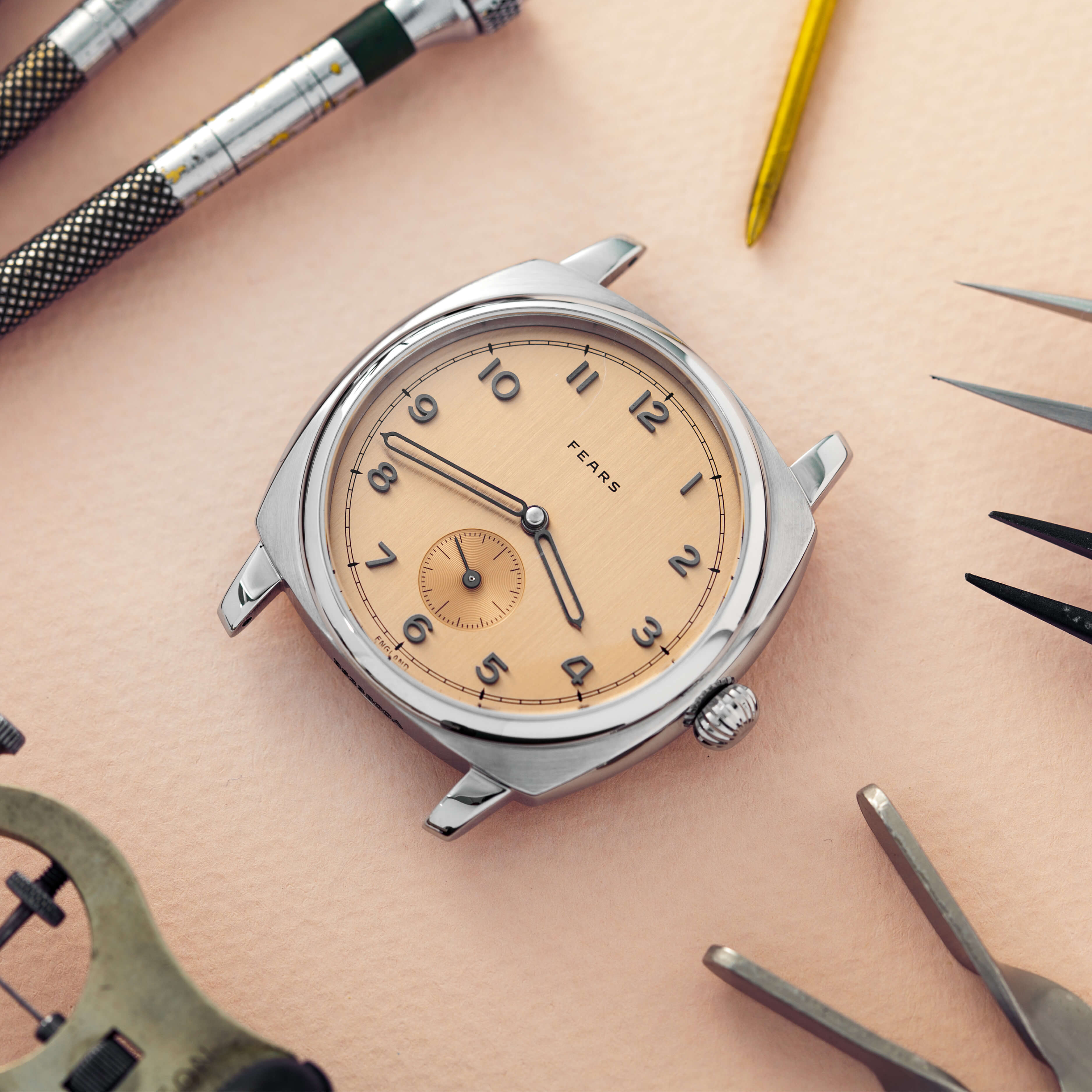 Fears Brunswick 38 - Copper Salmon – Fears Watch Company Limited